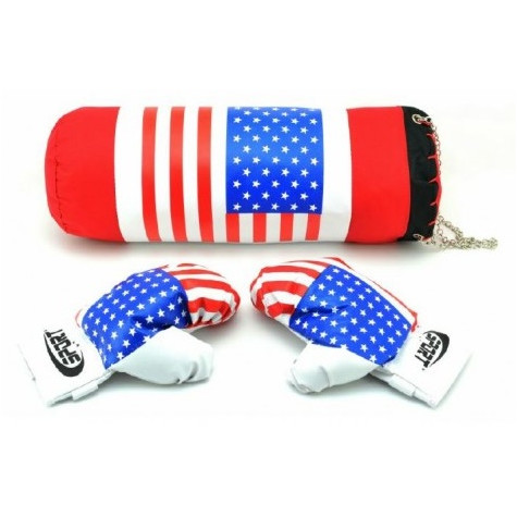 Boxovací pytel dětský 45x15cm + rukavice | DárkyHry.cz